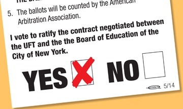 Members ratify historic 9-year contract | United Federation of Teachers