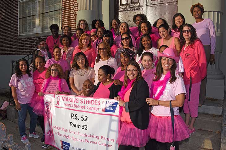 Go Pink 2015 in Queens | United Federation of Teachers