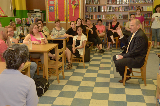 The president visits: PS/IS 104, Brooklyn | United Federation of Teachers