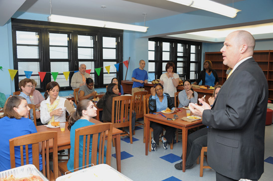 Mulgrew visits PS 183, Queens | United Federation of Teachers