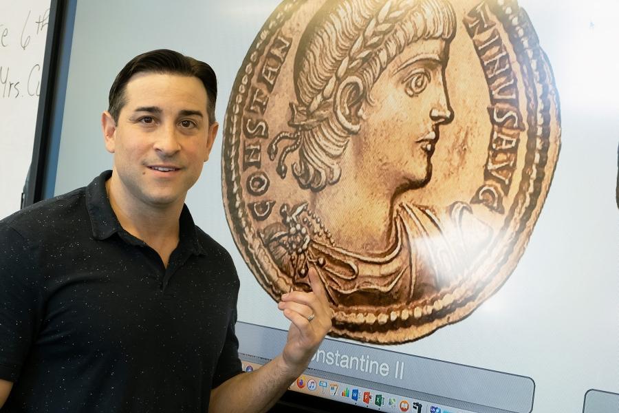 Holding history in their hands