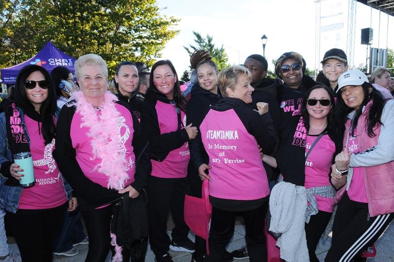 Making Strides Against Breast Cancer walks 2023