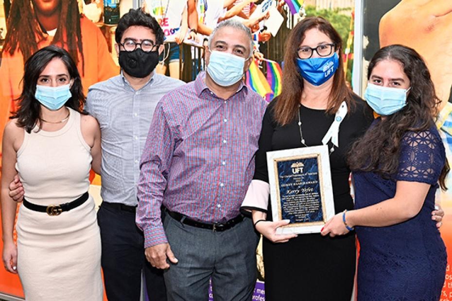 Members’ pandemic efforts lauded on Teacher Union Day