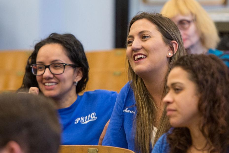 Mulgrew visits PS 811, Queens