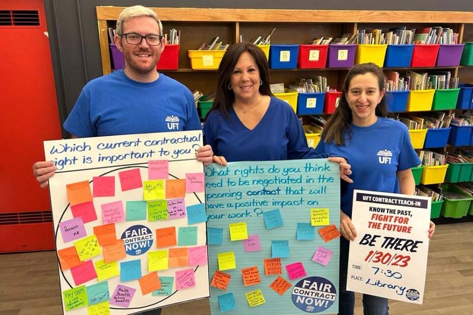 ‘Teach-ins’ prepare educators for contract fight