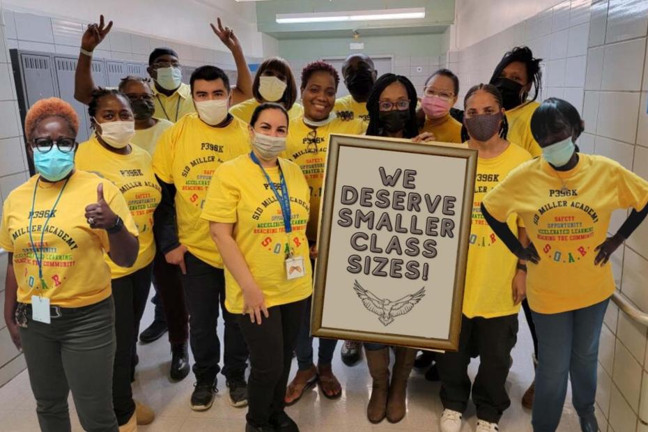 A Day of Action for smaller class sizes