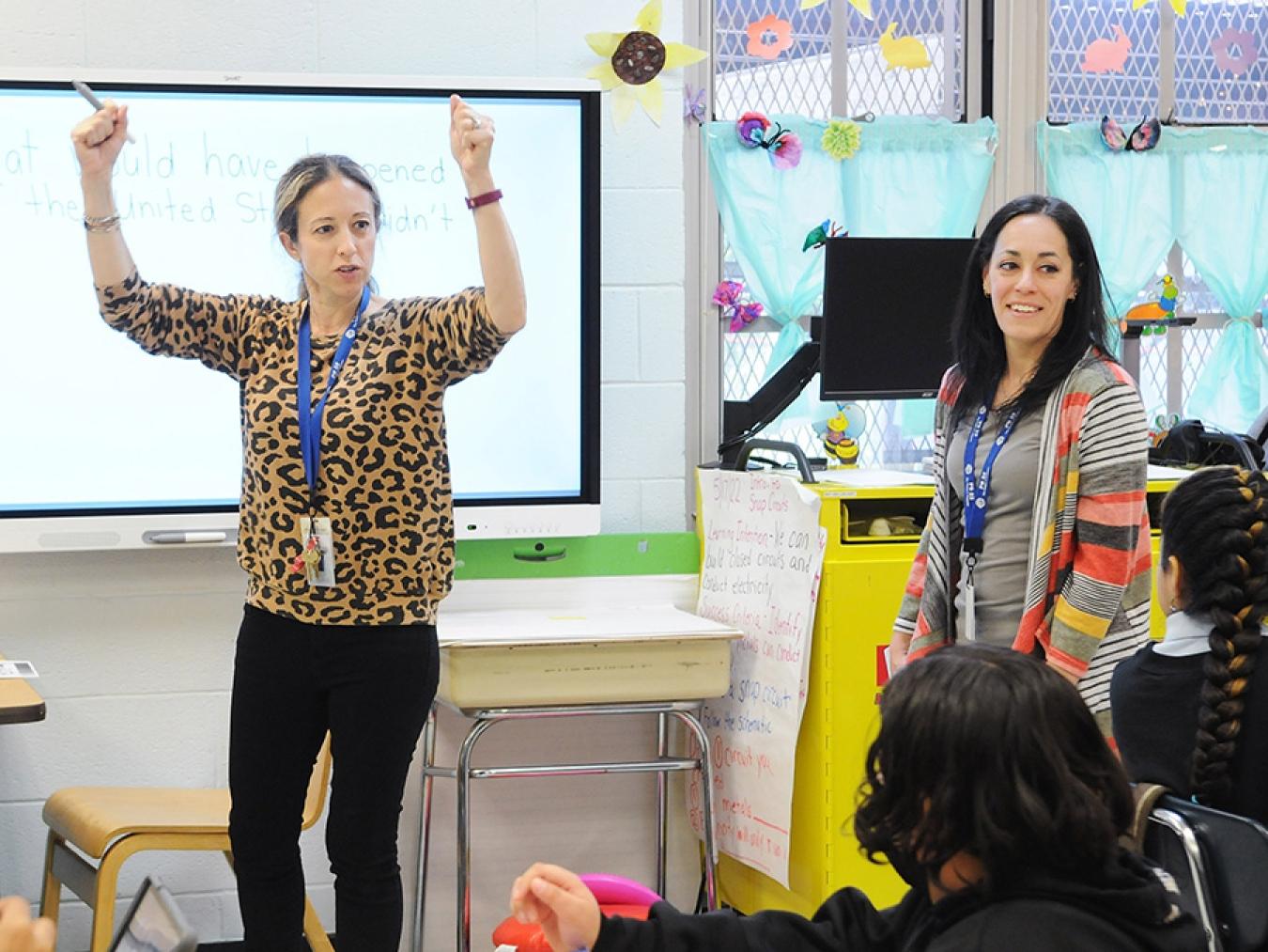 ENL integrated co-teaching