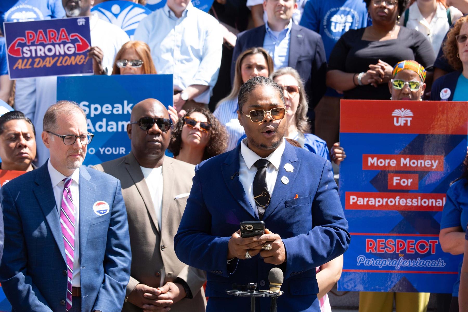 UFT demands Council speaker give 'RESPECT check' a hearing