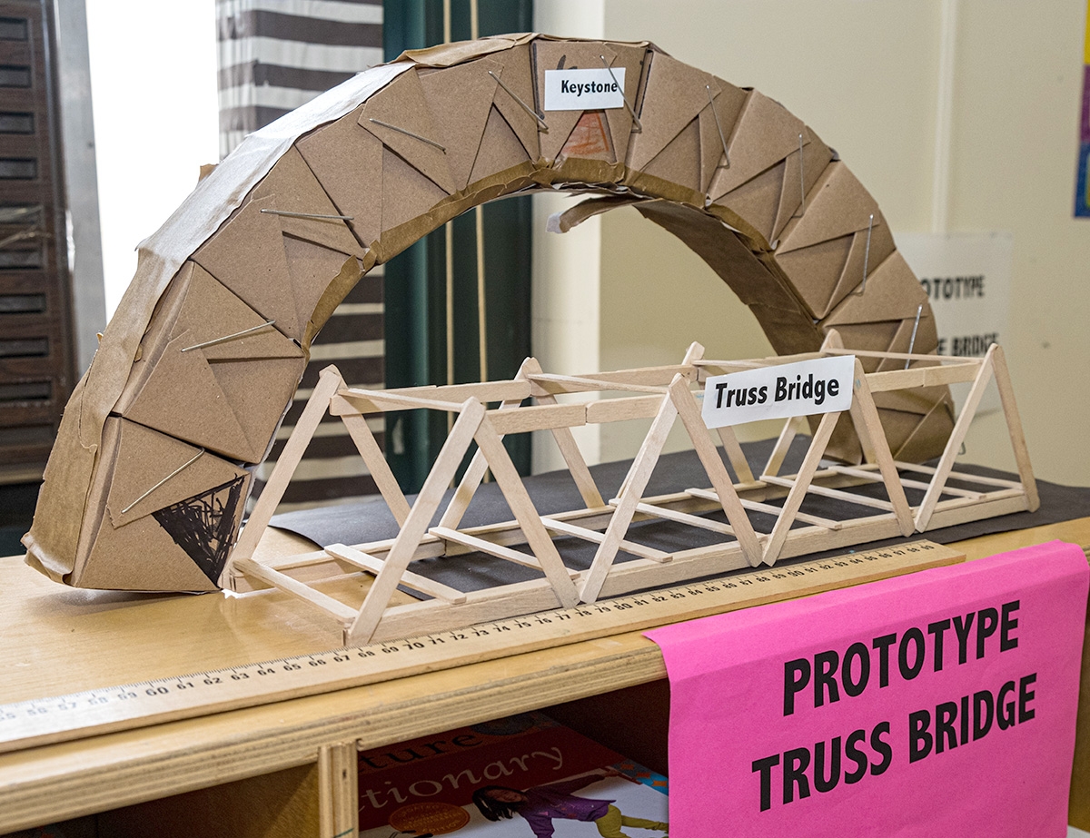 Arch Bridge Popsicle Sticks