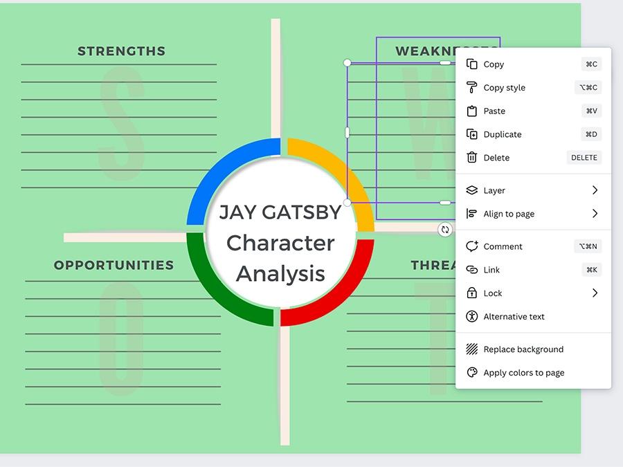 A graphic design tool for educators
