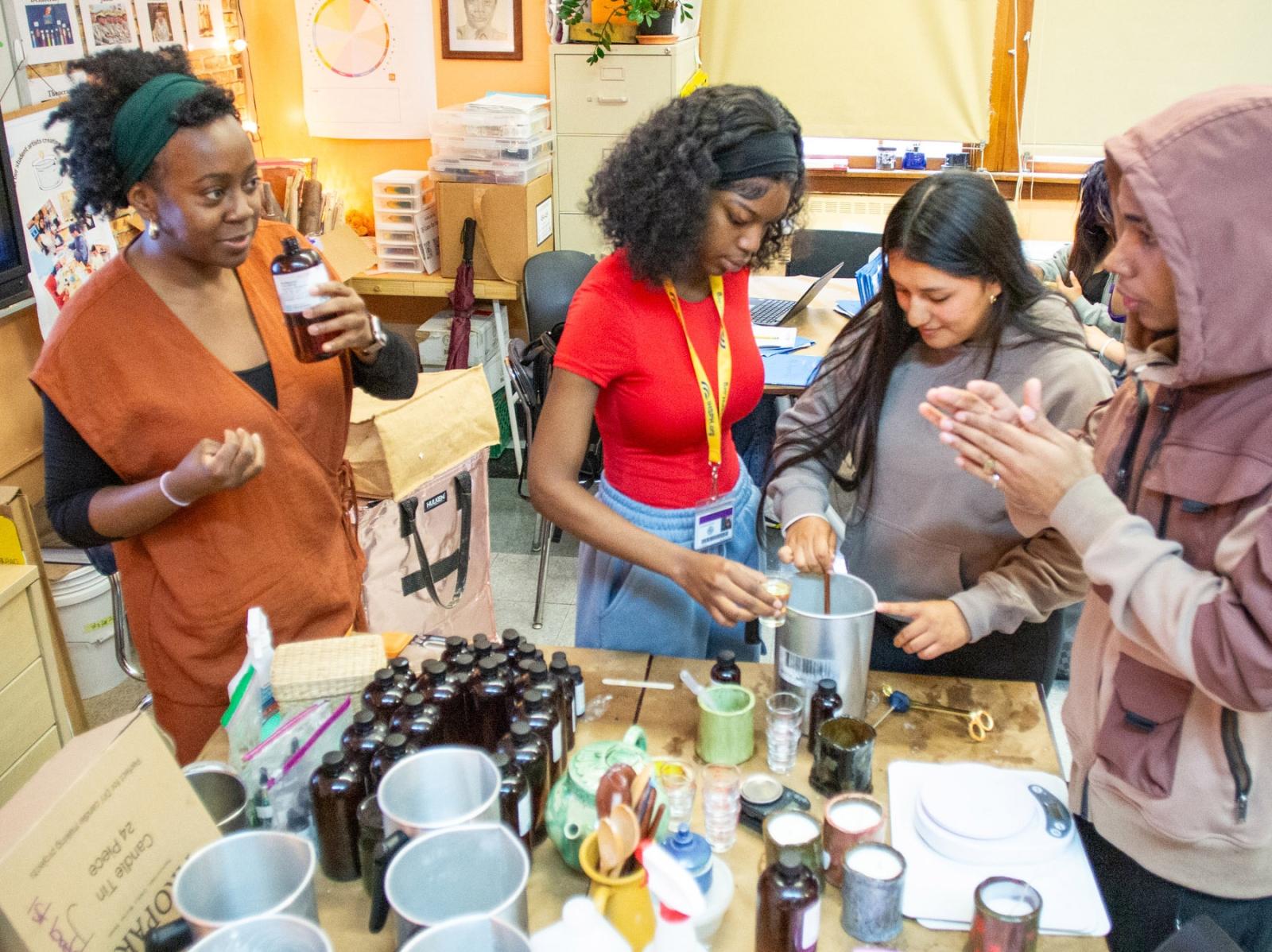 ‘Crafting’ her lessons