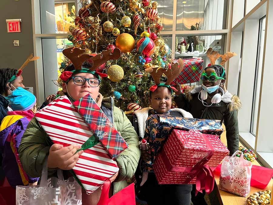 Giving back to communities year round