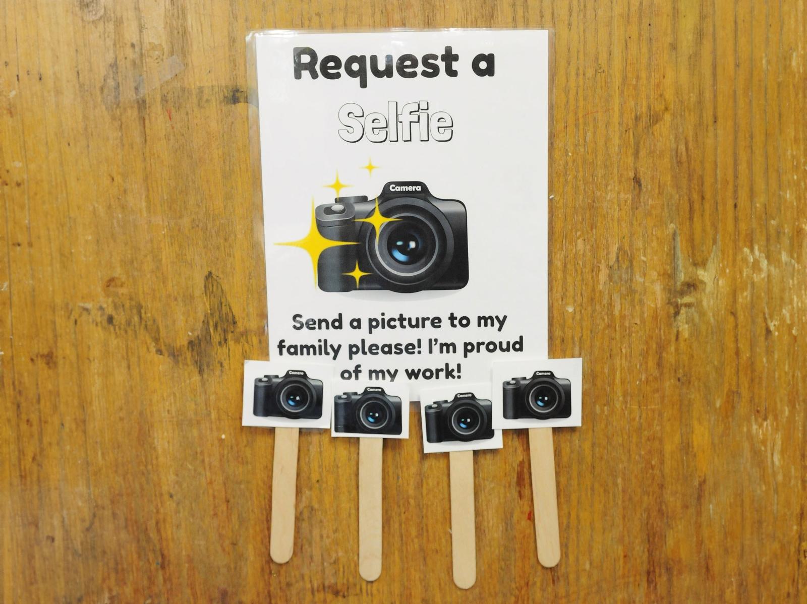 Request a selfie