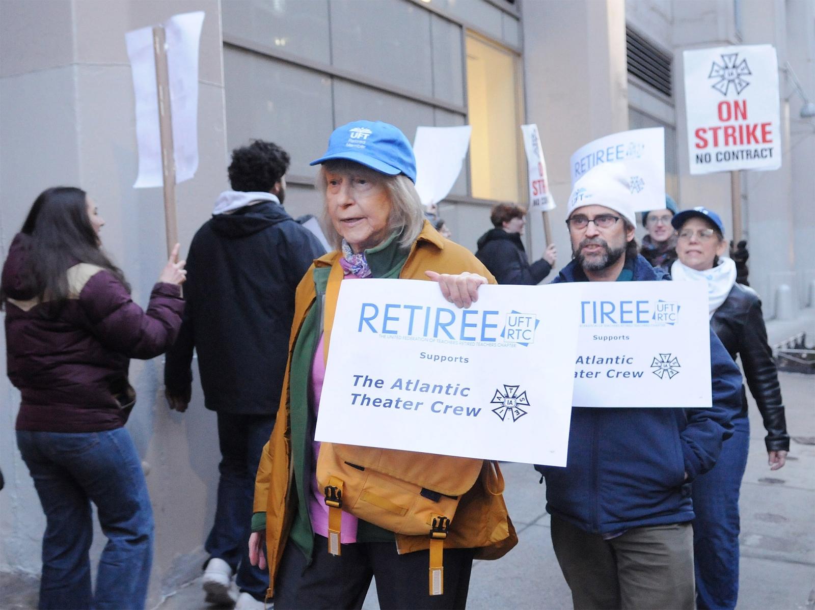 Retirees stand up for workers