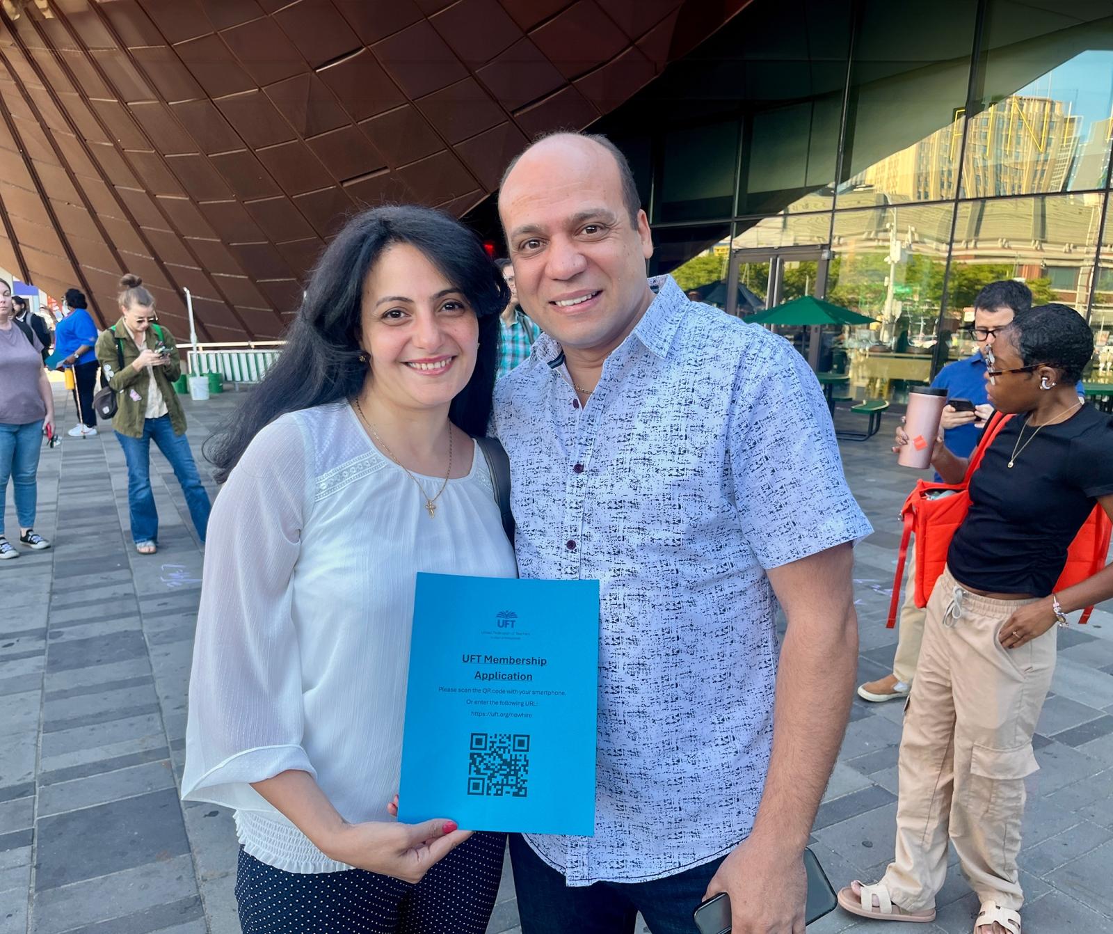 UFT welcomes new teachers