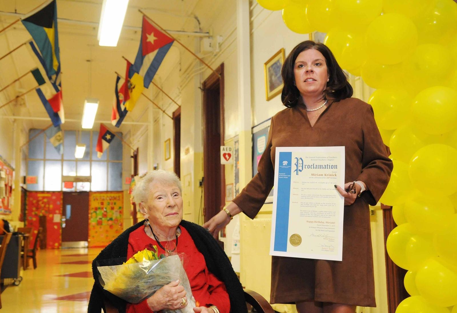 At 100, still embracing the challenge