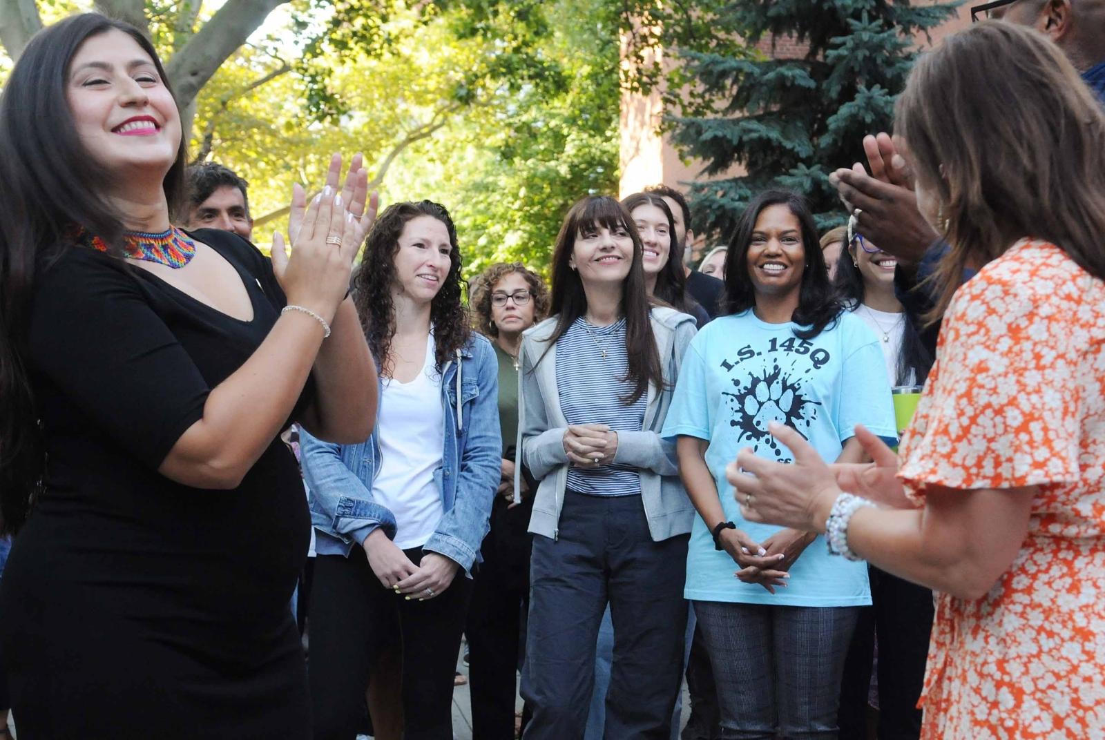 UFT celebrates class size milestone