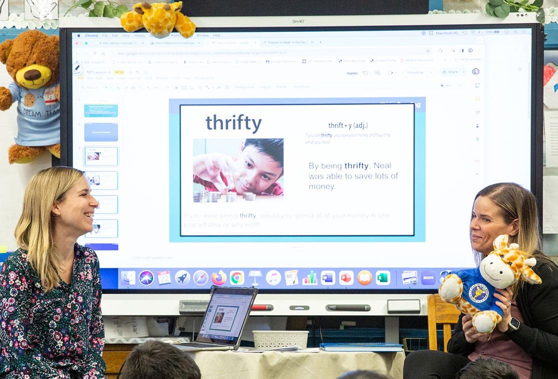 Staying in step with your teaching partner