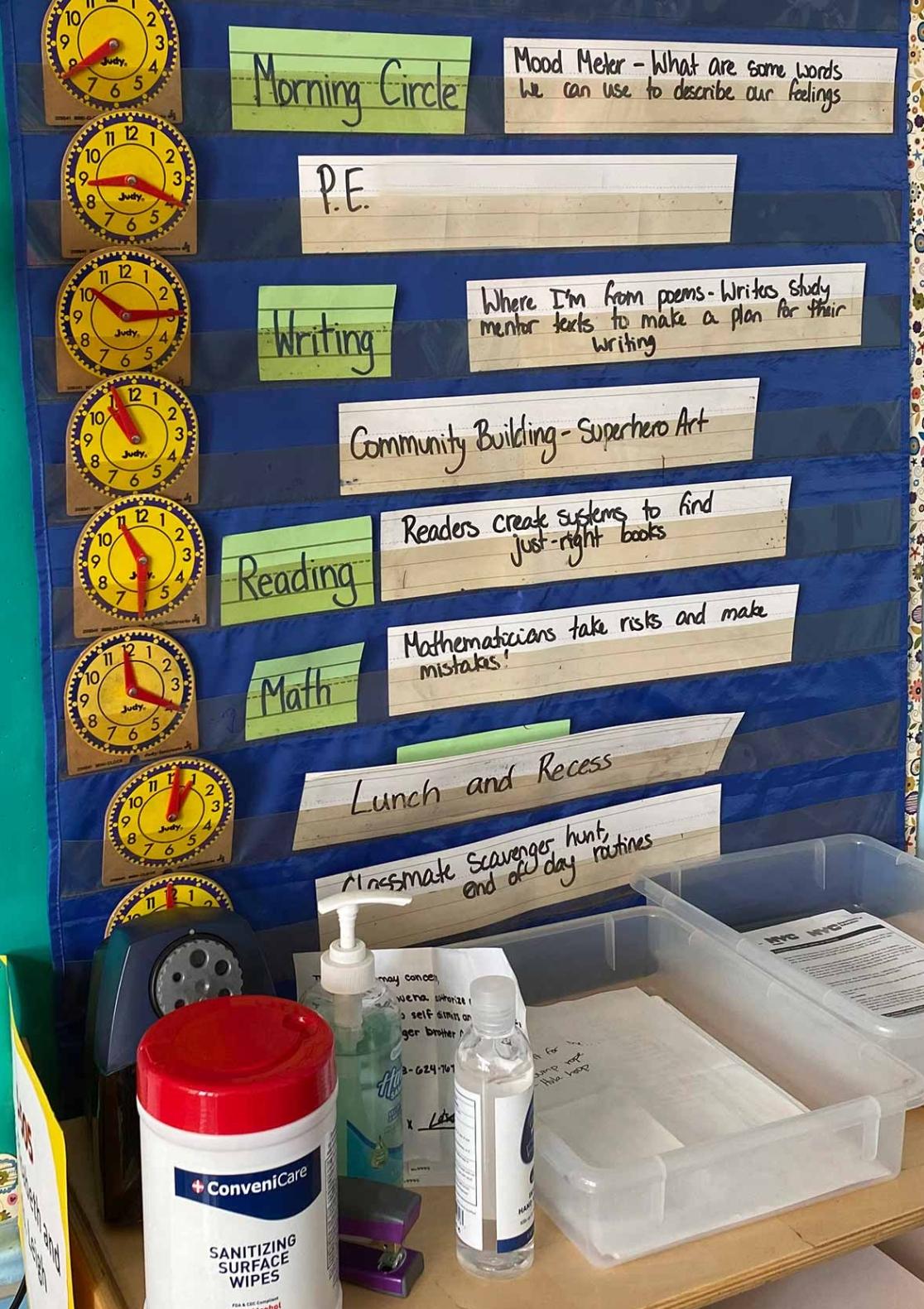 Creating a welcoming classroom