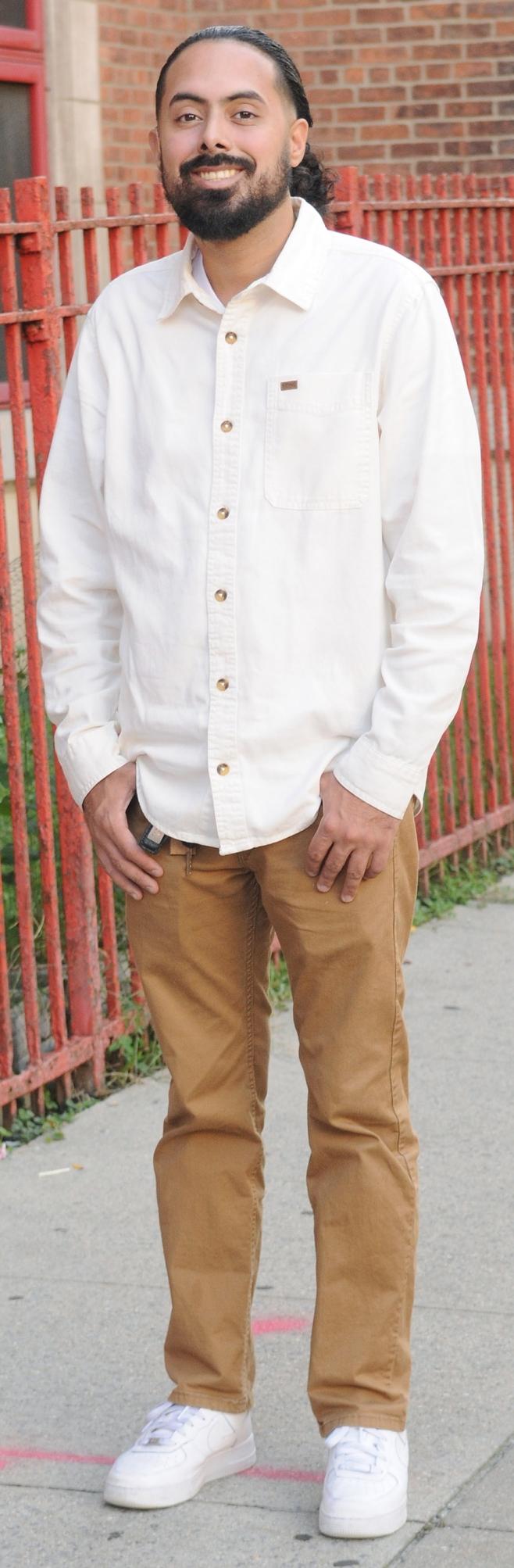 William Valentin, paraprofessional for hearing impaired students