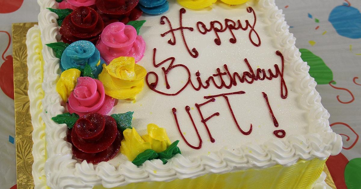 Happy birthday, UFT!