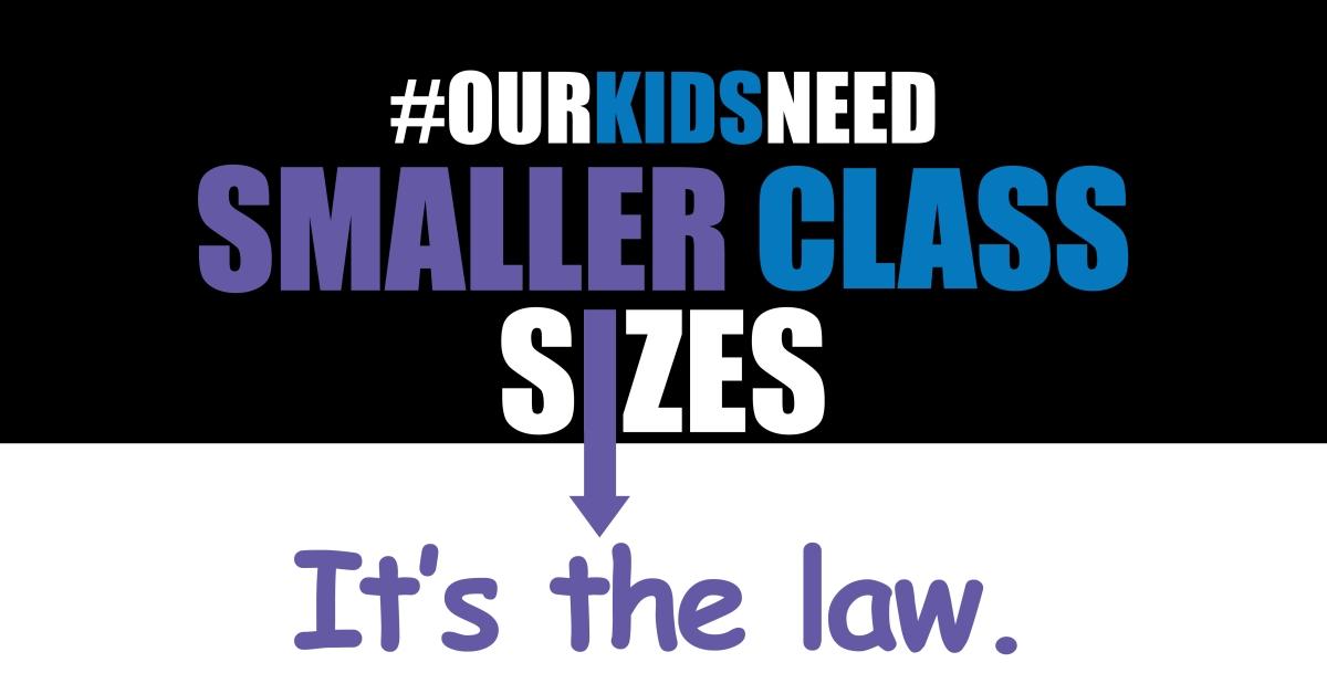 Our class size campaign this spring