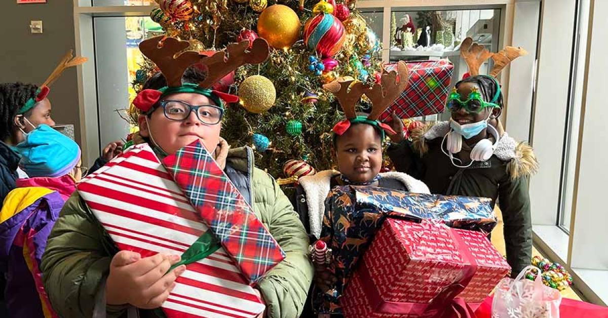 Giving back to communities year round