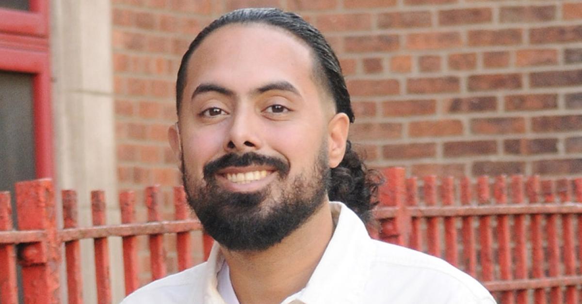 William Valentin, paraprofessional for hearing impaired students