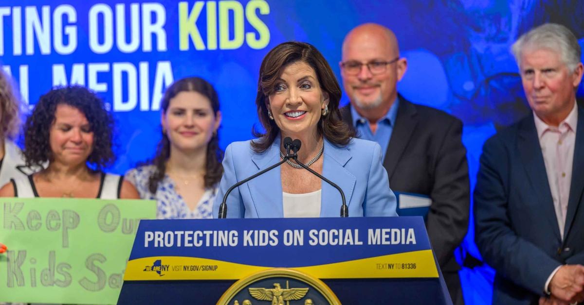 Hochul signs bills to keep kids SAFE